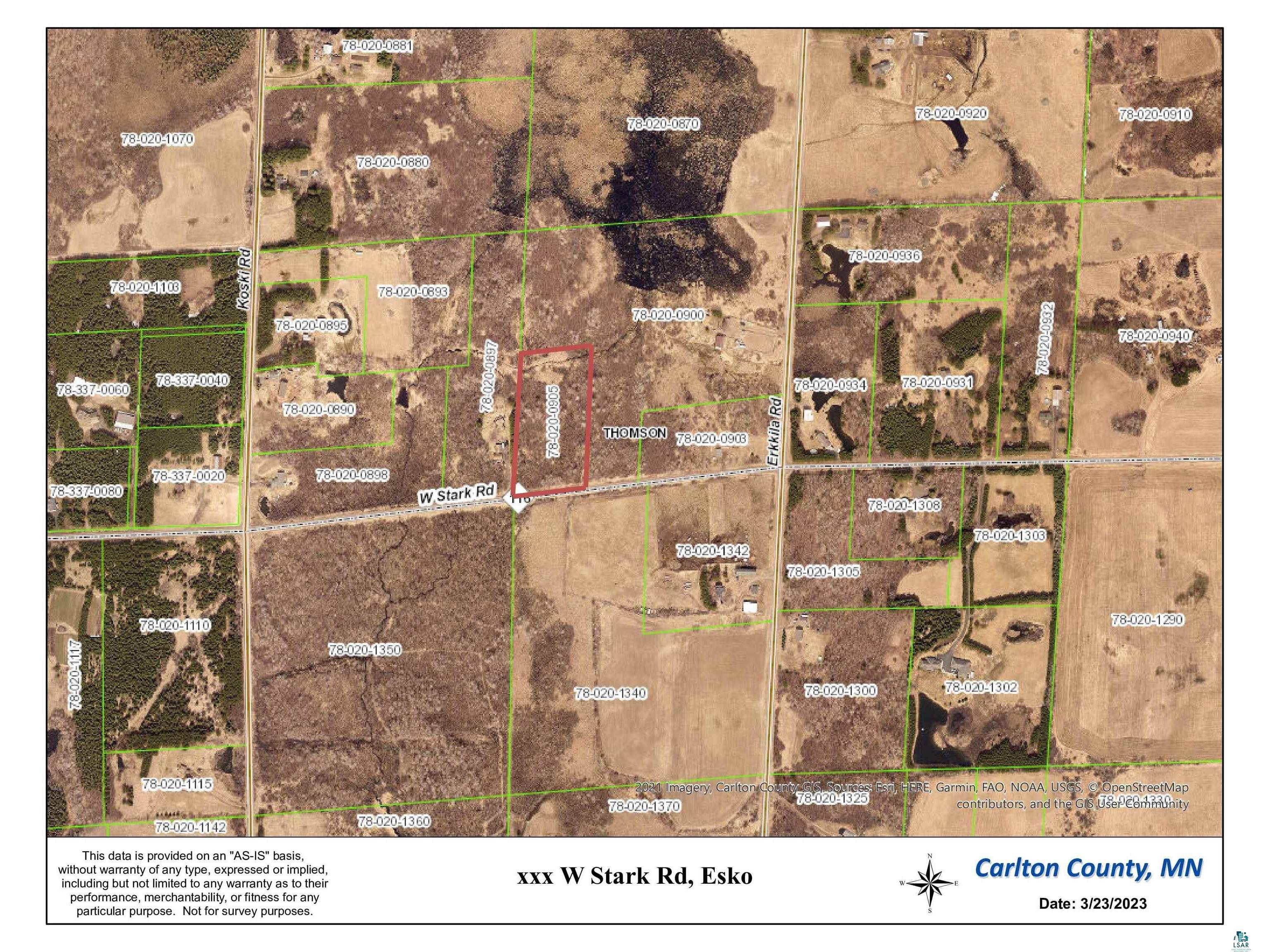 XXX W Stark Rd, Esko, MN, 55733 | MLS: 6112495 | Edina Realty