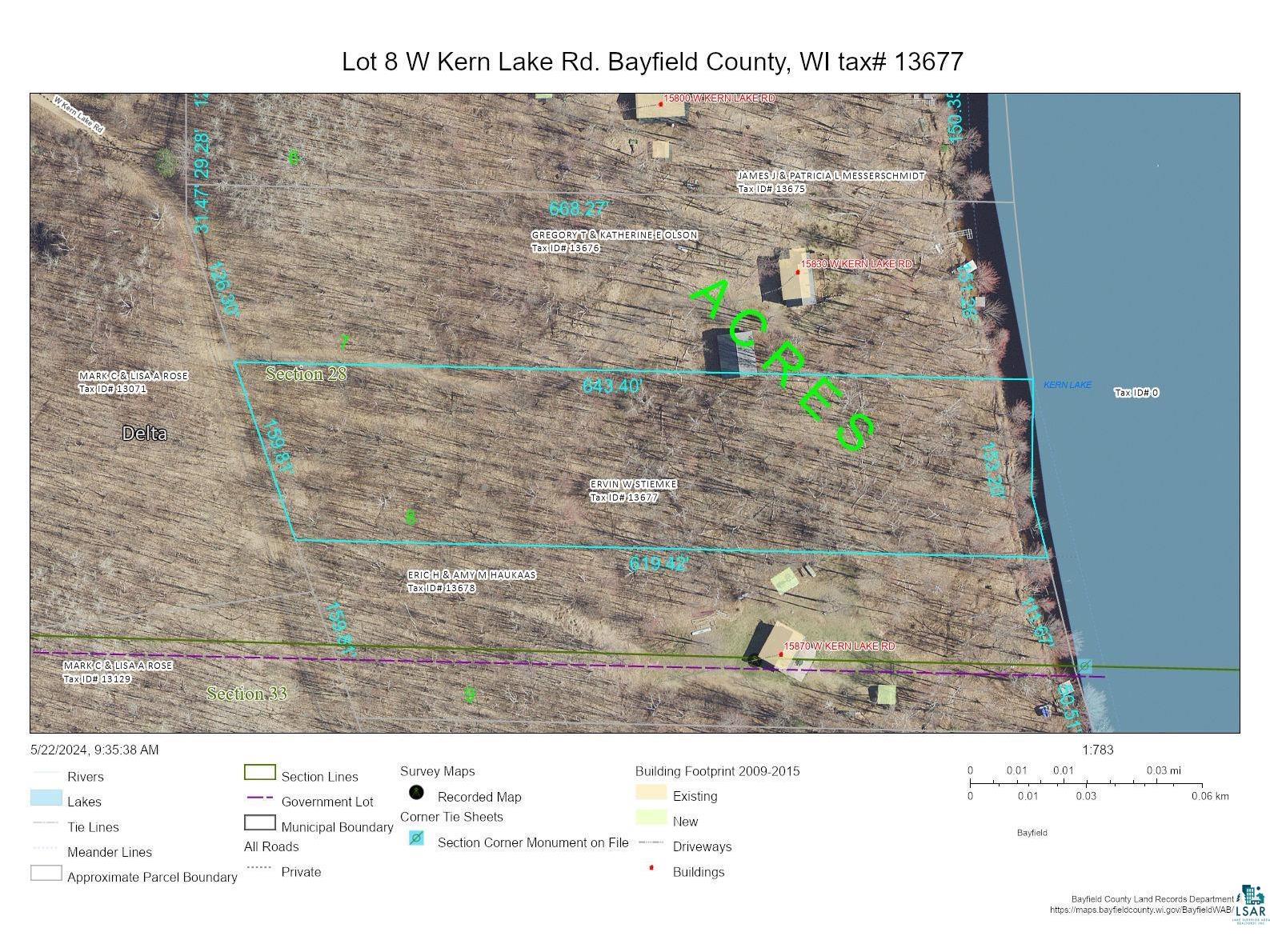 xxx W Kern Lake Rd, Delta, WI, 54856 | MLS: 6113531 | Edina Realty
