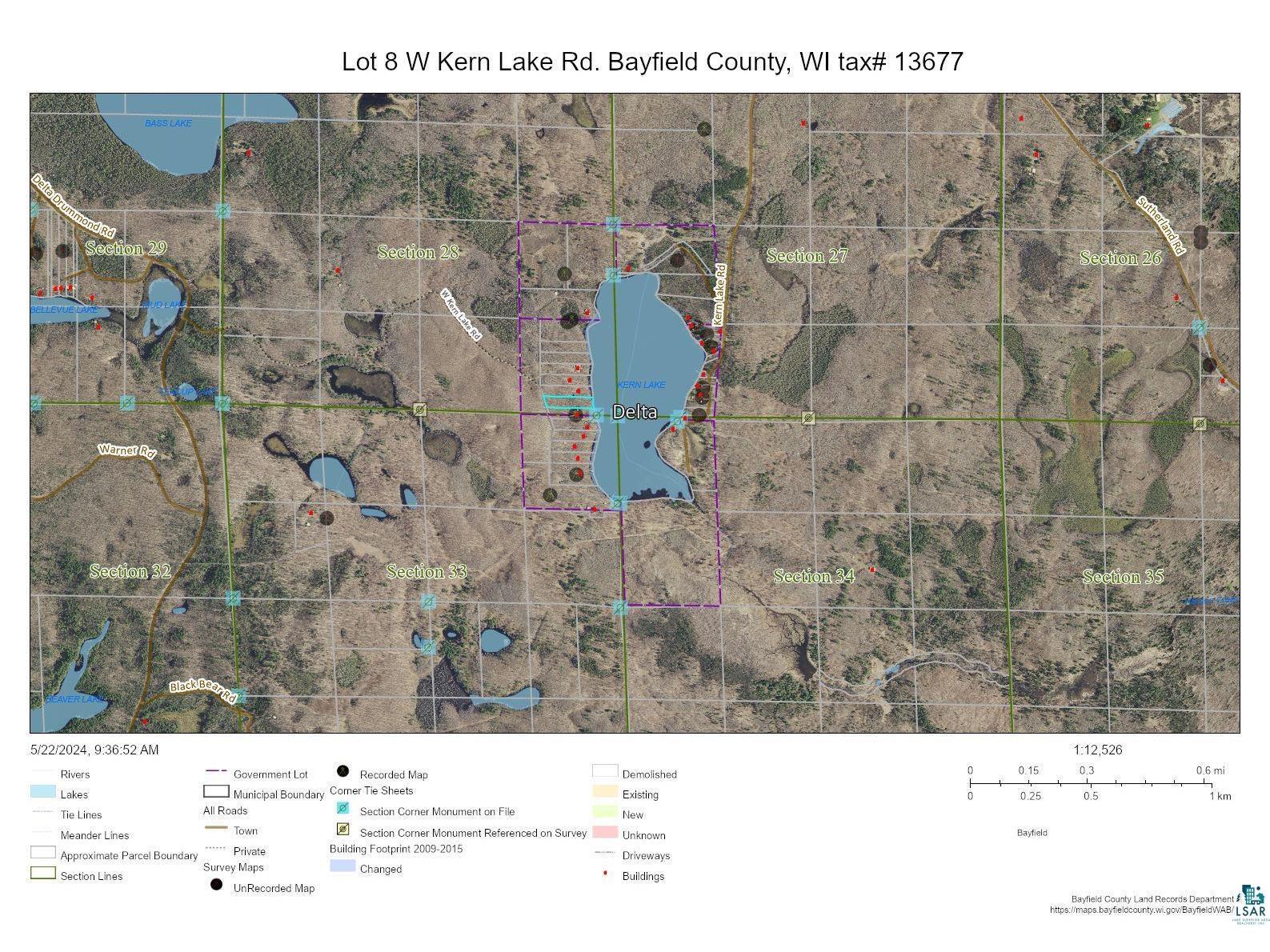 xxx W Kern Lake Rd, Delta, WI, 54856 | MLS: 6113531 | Edina Realty