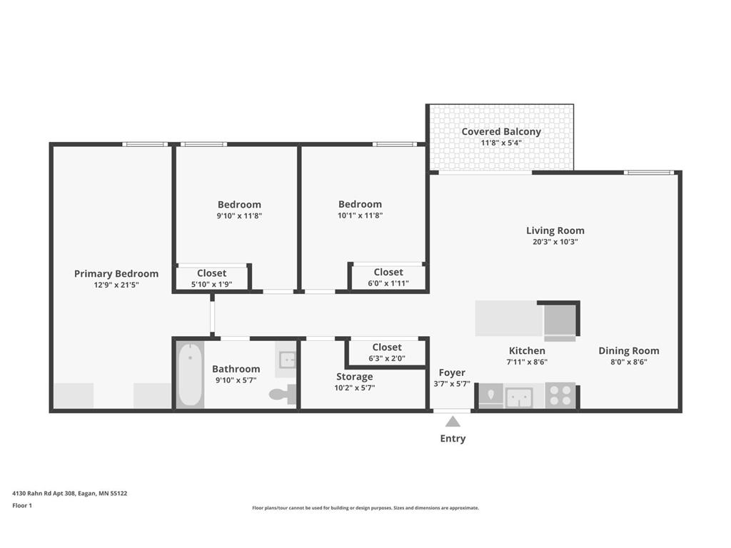 4130 Rahn Road #308, Eagan, MN, 55122 | MLS: 6767015 | Edina Realty
