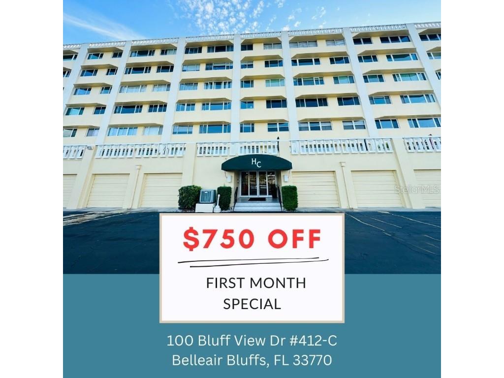 100 Bluff View Drive #412C, Belleair Bluffs, FL, 33770 | MLS: U8248805 ...